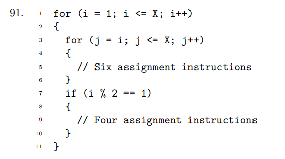 Solved Using big- O notation, estimate the runnning time of | Chegg.com