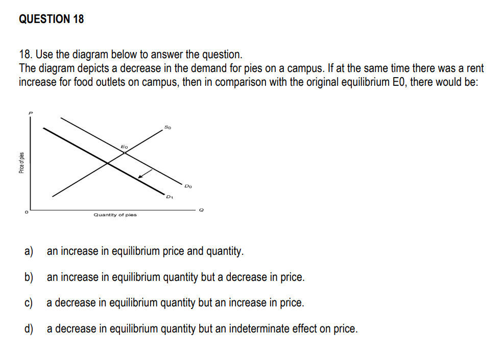 Solved 18 Use The Diagram Below To Answer The Question The Chegg
