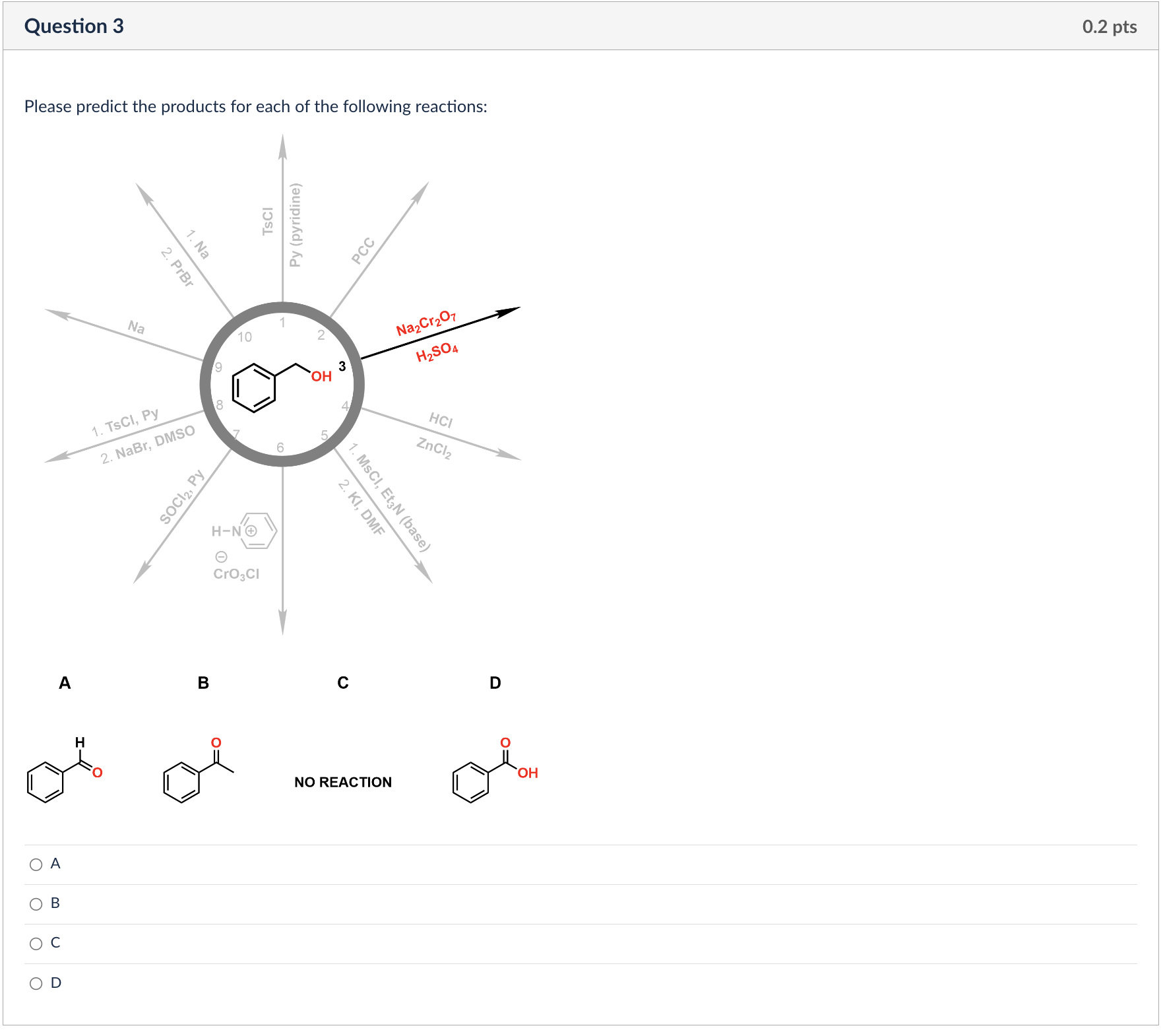 Solved Please predict the products for each of the following | Chegg.com