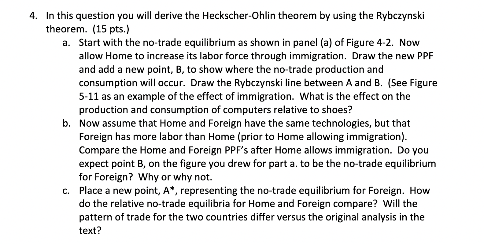 Solved 4. In this question you will derive the | Chegg.com