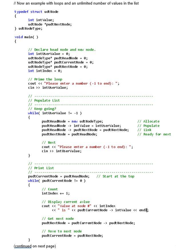 Solved nework: 9− Stack of Structures ed List: A linked list | Chegg.com