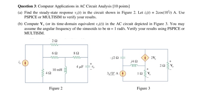 Solved Question 3: Computer Applications in AC Circuit | Chegg.com