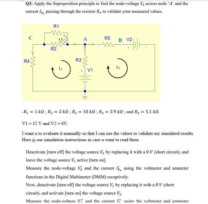 Solved use superposition and rest all instructions are been | Chegg.com
