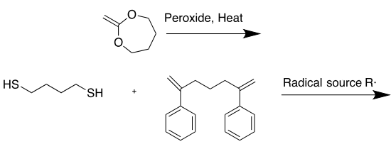 Solved O Peroxide, Heat Radical source R | Chegg.com