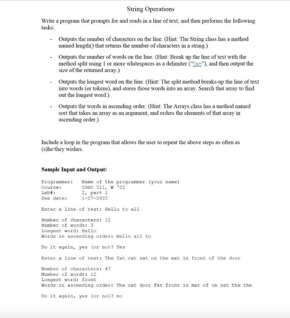 Solved I Need The Java Code Please Chegg