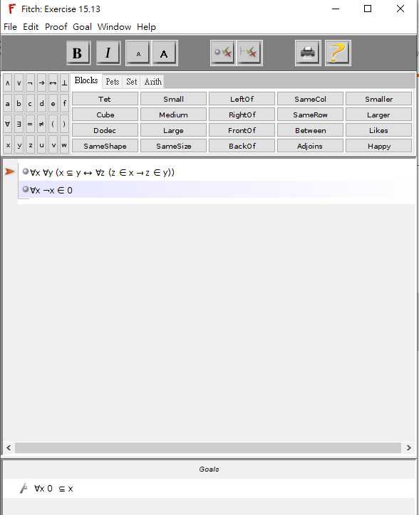 language proof and logic : Fitch formal proof: prove | Chegg.com