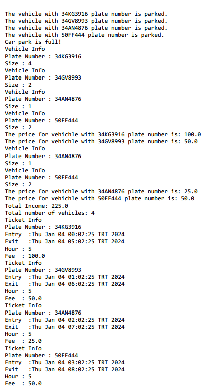 Solved The vehicle with 34 ﻿KG 3916 ﻿plate number is | Chegg.com