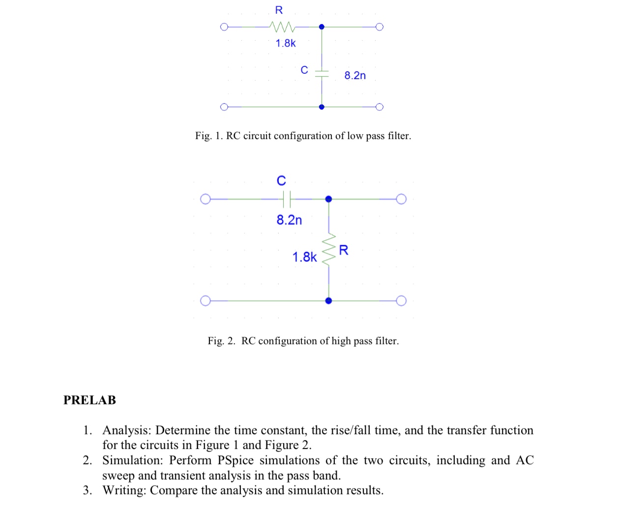 Solved Please do 1 and 2 on pspice and please show the steps | Chegg.com