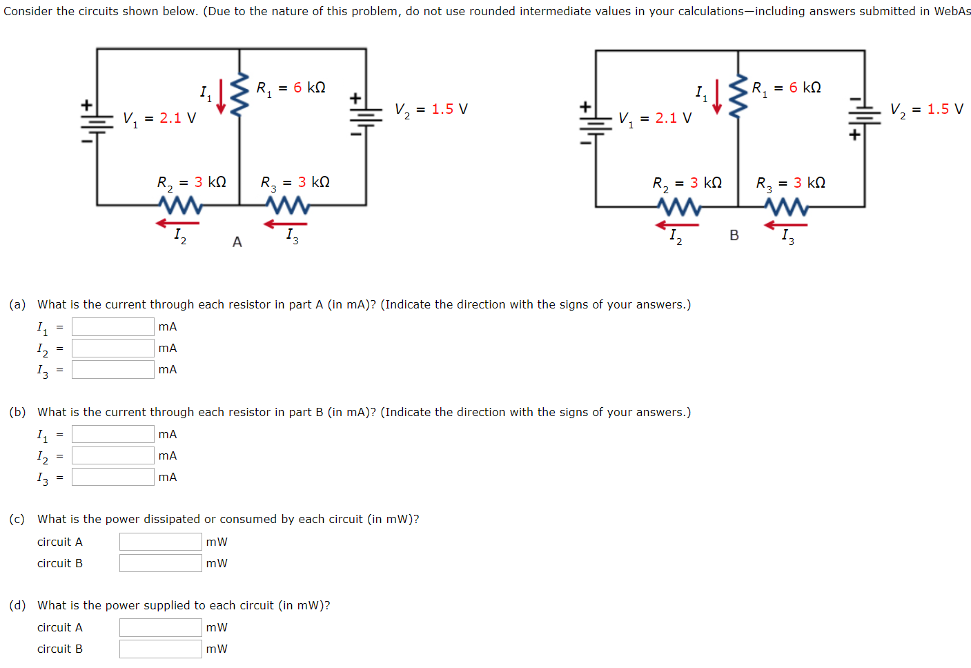 Solved Consider the circuits shown below. (Due to the nature | Chegg.com