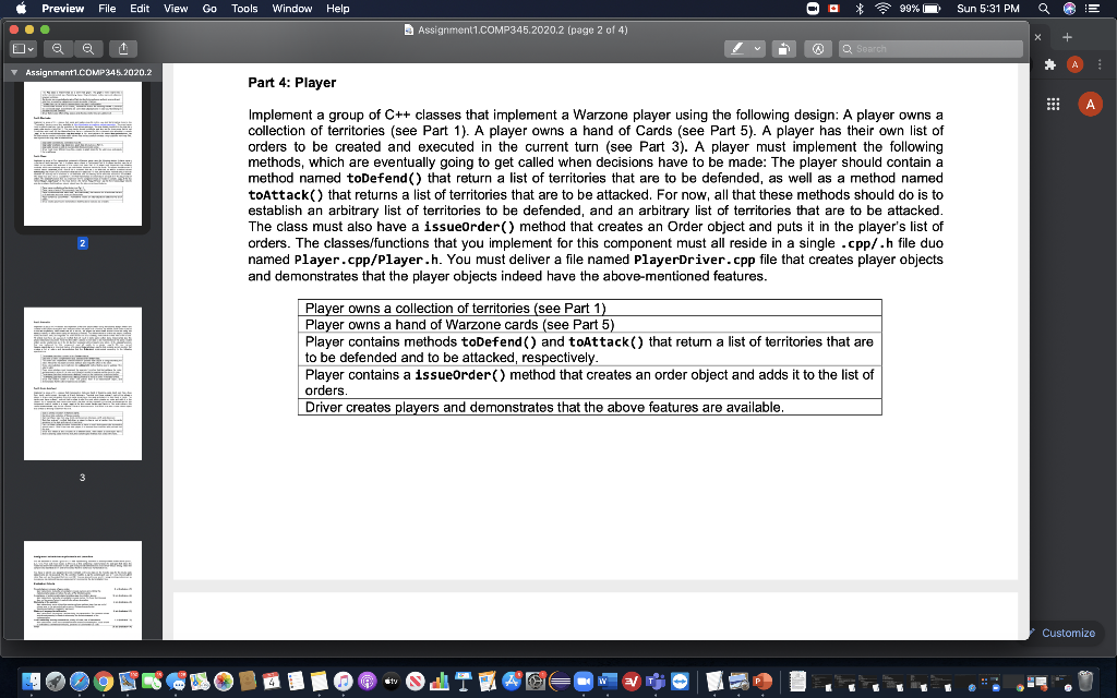 Preview File Edit View Go Tools Window Help 99% Sun | Chegg.com