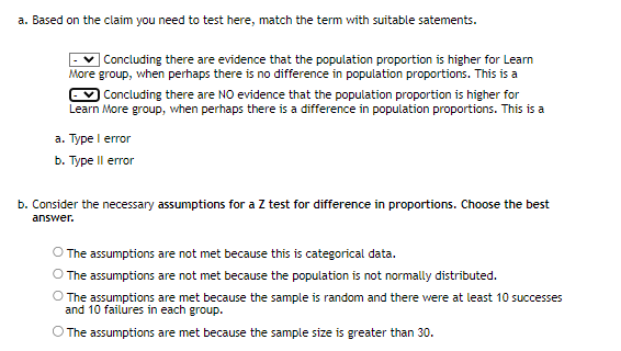 Solved Part 1: Two Proportion Z Methods A political | Chegg.com