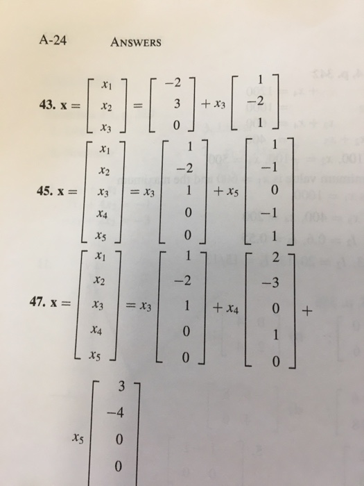 Solved In Exercises 42-49, form for the general solution. | Chegg.com