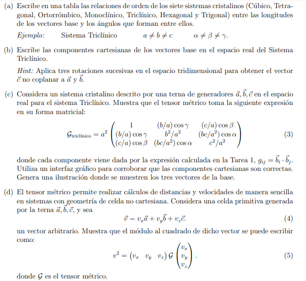 Solved Un concepto fundamental en la descripción de | Chegg.com