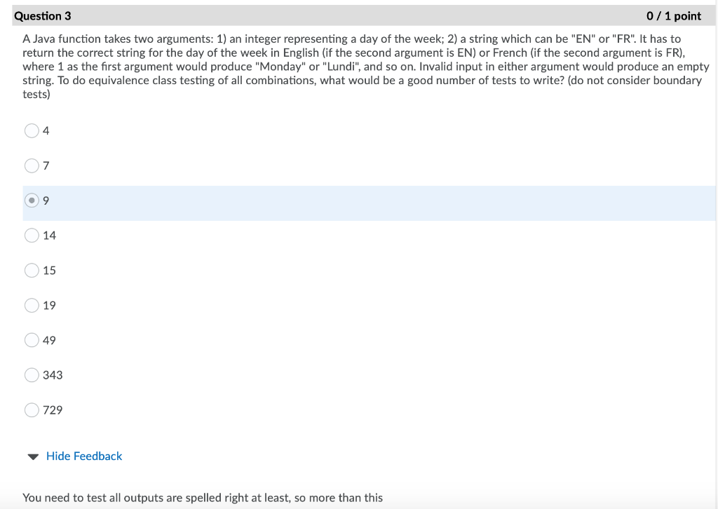 Solved A Java function takes two arguments: 1) an integer | Chegg.com