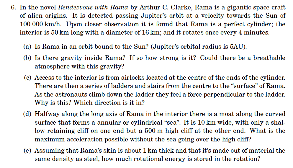 Rendezvous With Rama Map
