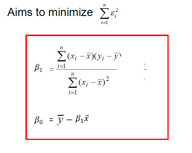 Solved Linear regression - least square estimate Aims to | Chegg.com