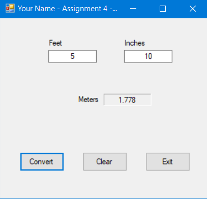 Solved Visual Basic: Summary: In this assignment you | Chegg.com