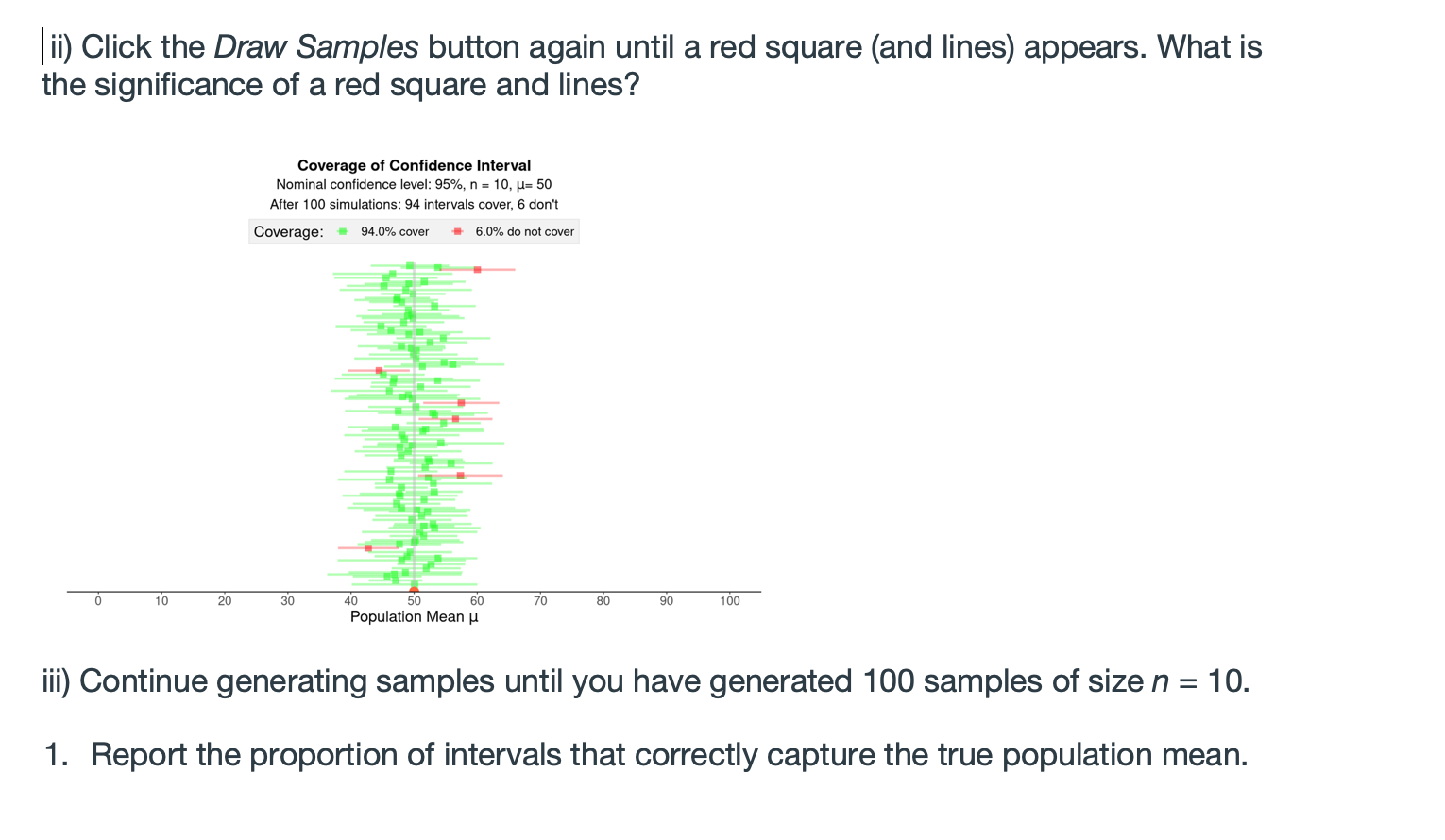 Solved Coverage of Confidence Interval Nominal confidence | Chegg.com