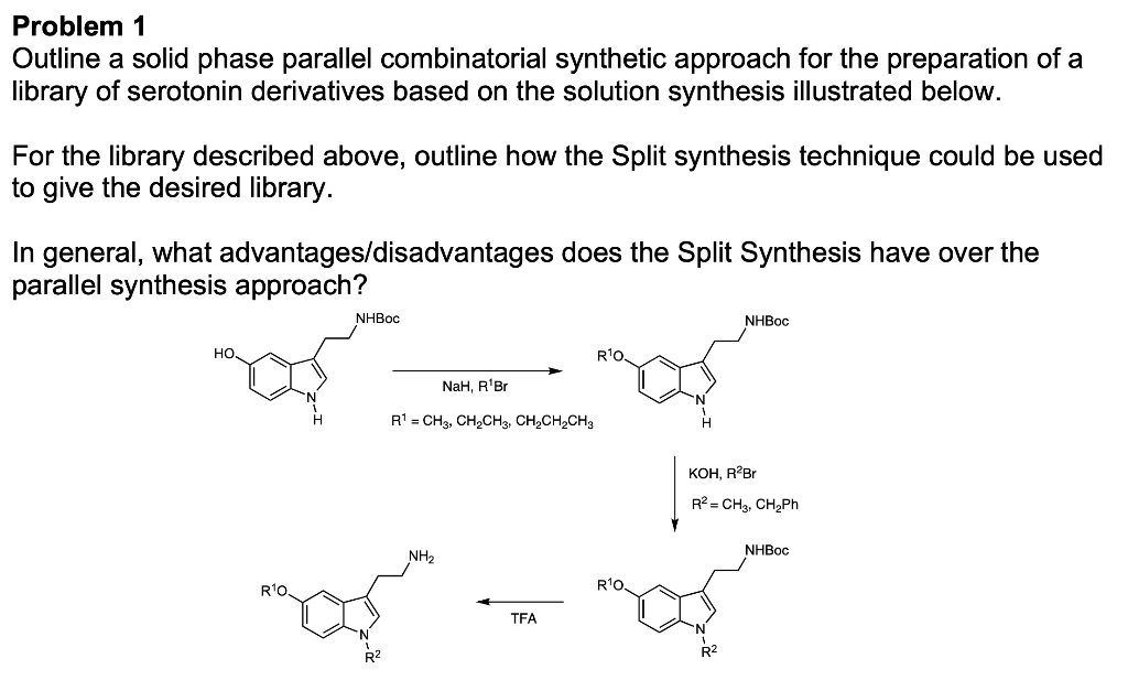Solved Problem 1 Outline a solid phase parallel | Chegg.com