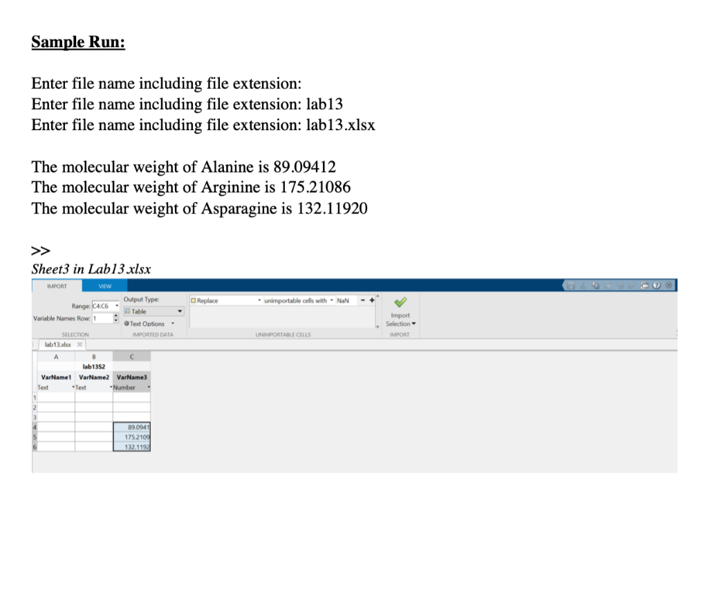 Solved Main topics: Write Excel File 1. Open MATLAB. 2. | Chegg.com