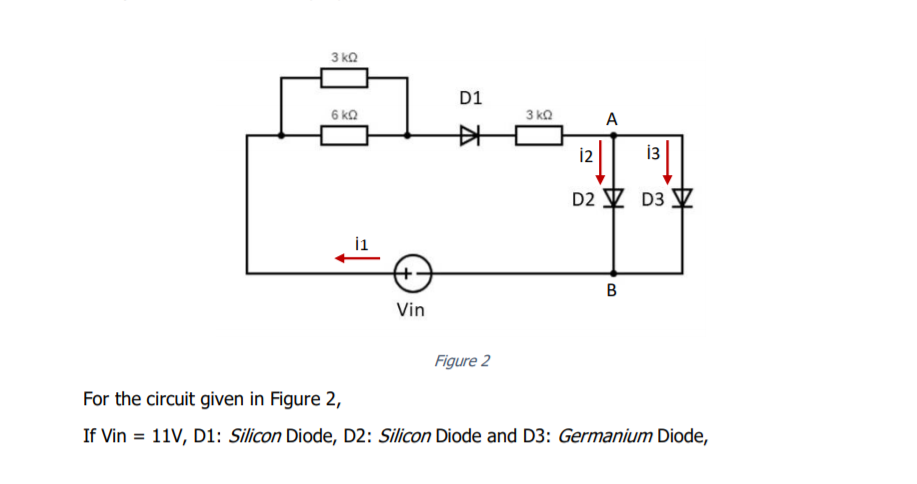 Solved Determine the states of the diodes D1,D2 and D3 and | Chegg.com