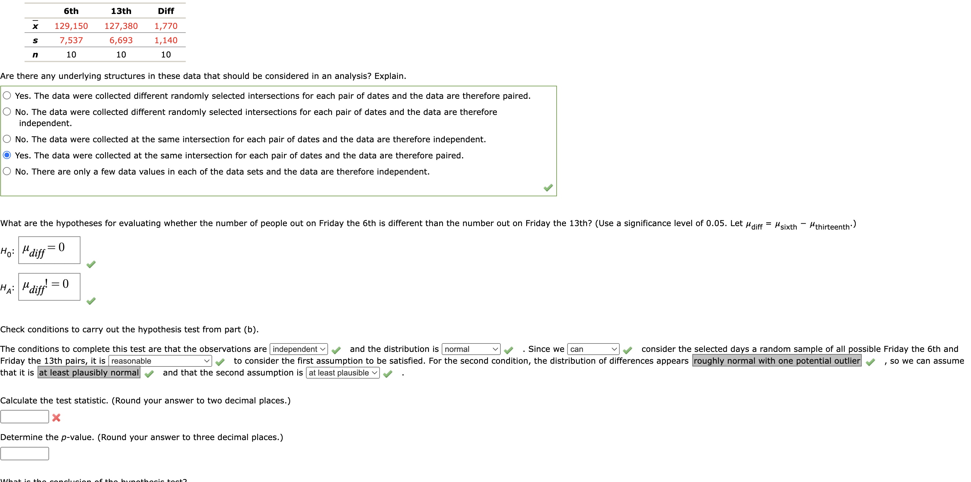 Answer for the blank spots and explain your answers. | Chegg.com