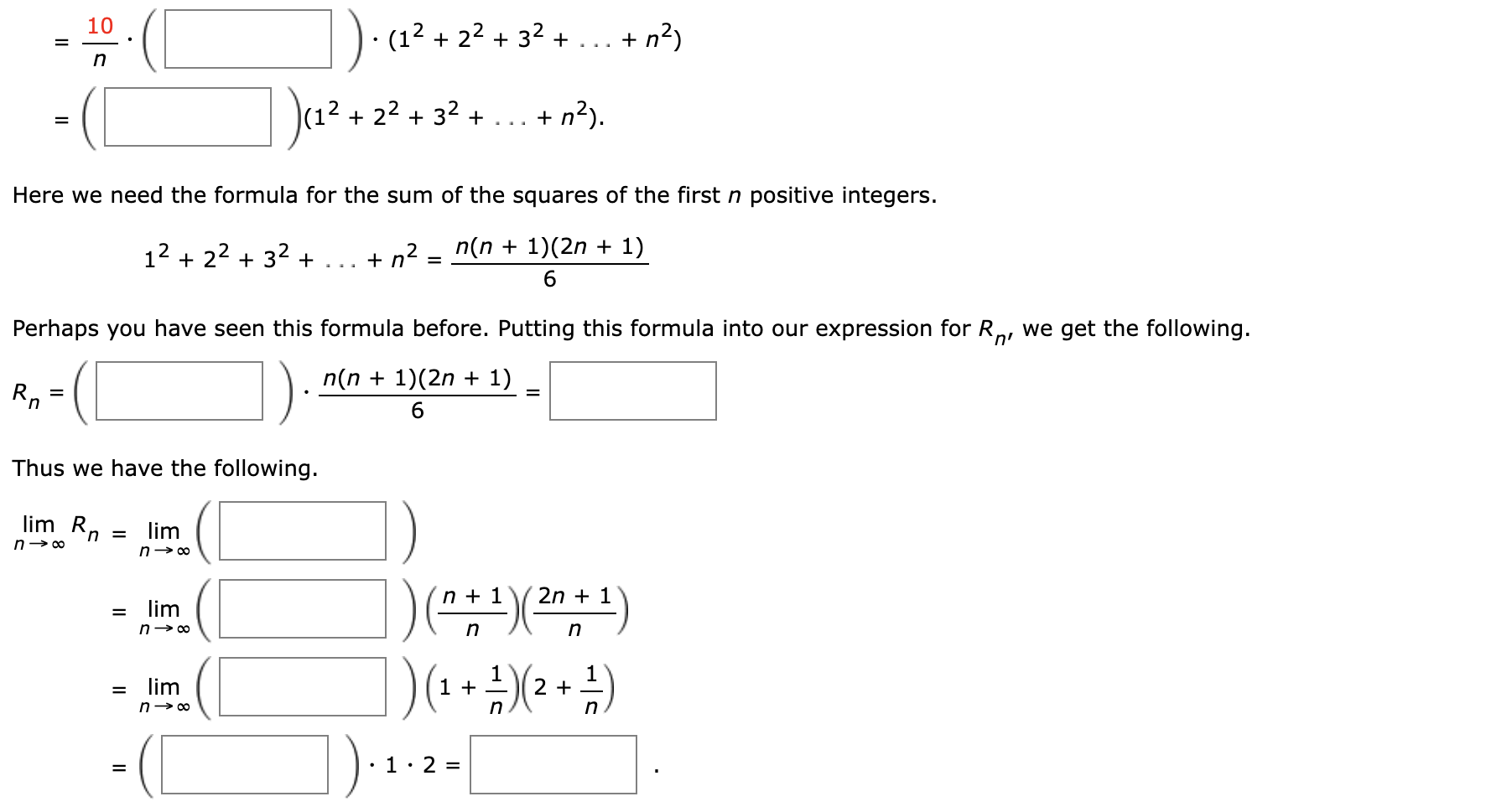 Solved For the region under f(x) = 5x2 on [0, 2], show that | Chegg.com