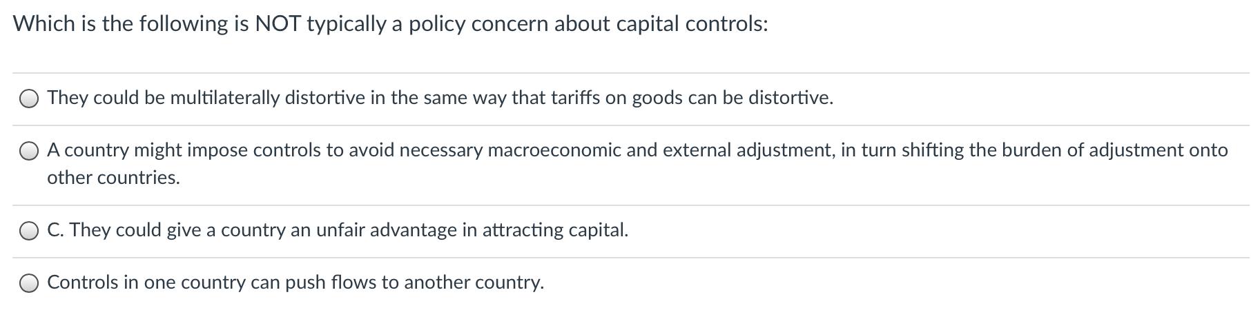 Solved Which is the following is NOT typically a policy | Chegg.com