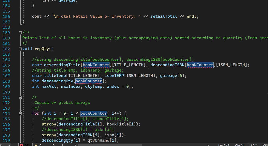 Hi, I am having a trouble on this c++ program. All of | Chegg.com