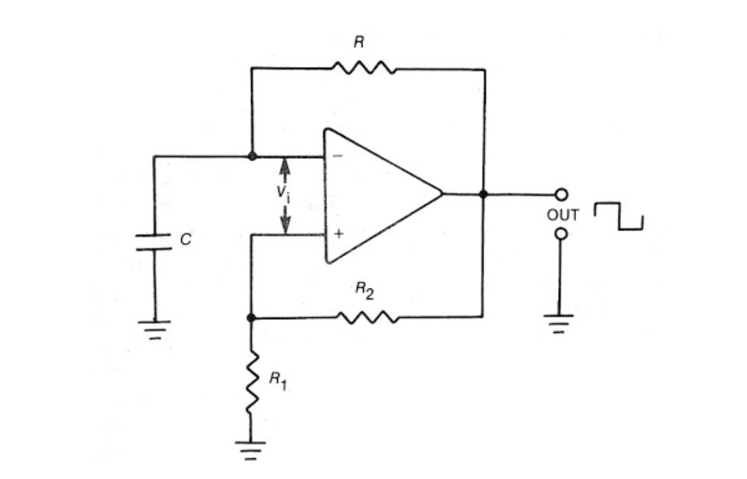 Solved Design a square wave generator with a frequency of 1 | Chegg.com