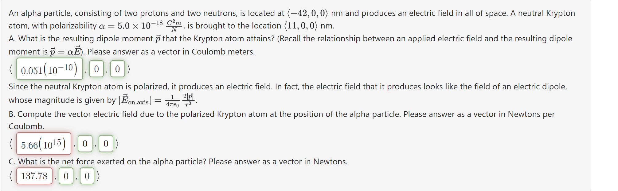 Solved Show me the steps to solve An alpha particle, | Chegg.com