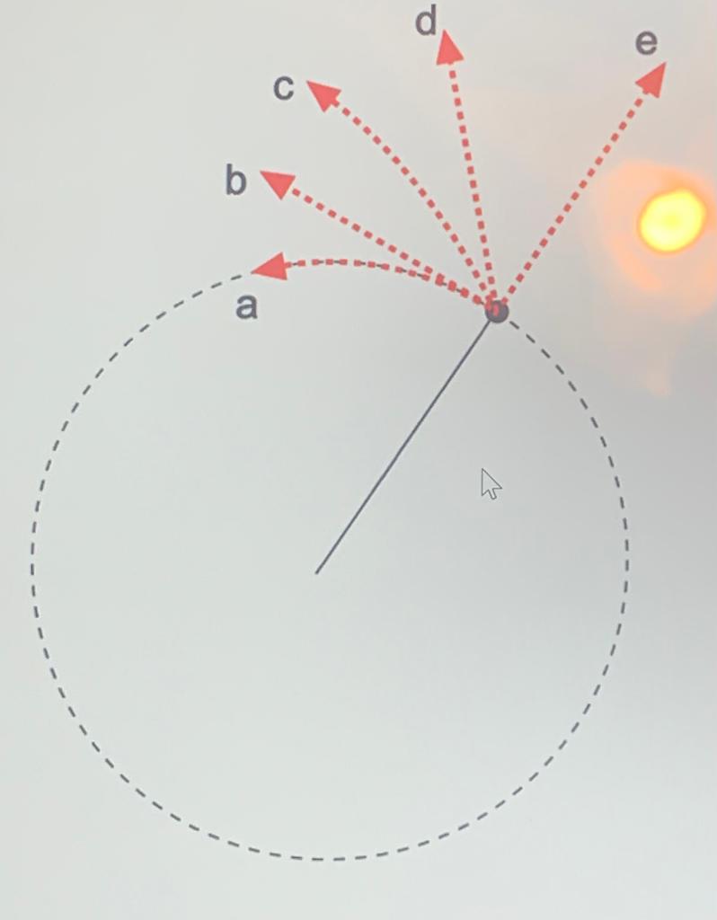 Solved A ball attached to the end of a spring is spun on a | Chegg.com