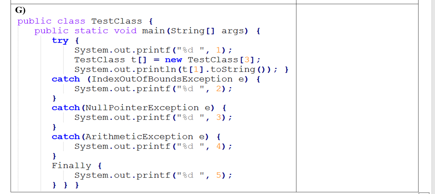 Solved Q1. What is the output of the following program? | Chegg.com
