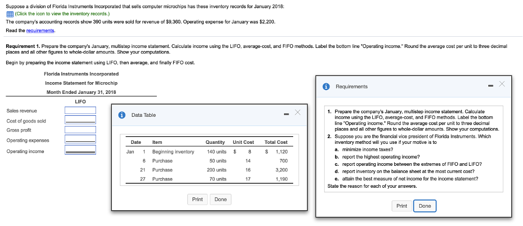 Solved Using The Average Cost Method Calculate The Cost Of