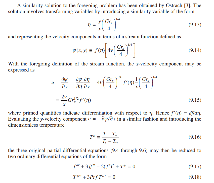 Solved Convert the following boundary layer equation to a | Chegg.com