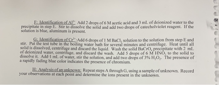 Solved Data Report Sheet: Quantitative Analysis of Group Ill | Chegg.com