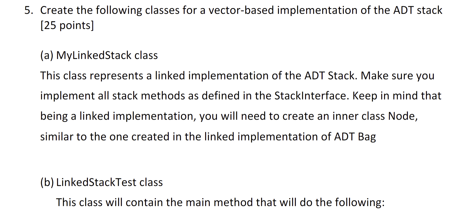 Solved 5. Create the following classes for a vector-based | Chegg.com