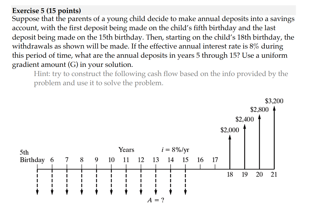 Solved Exercise 5 (15 points) Suppose that the parents of a | Chegg.com Solved Exercise 5 (15 points) Suppose that the parents of a | Chegg.com