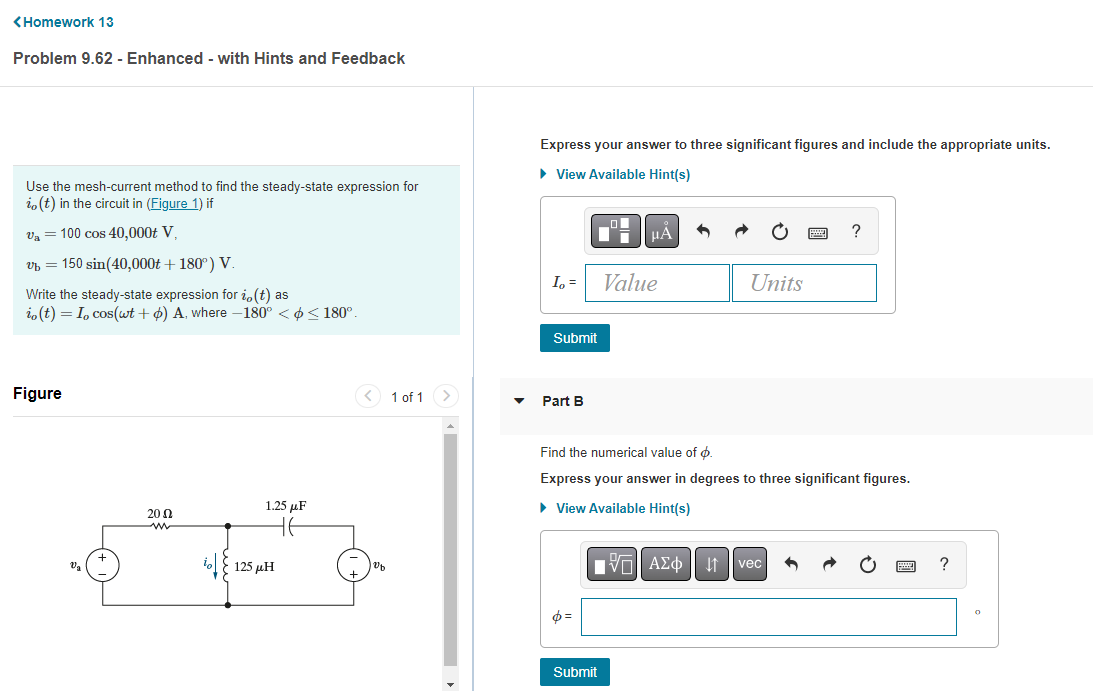 Solved Express your answer to three significant figures and | Chegg.com