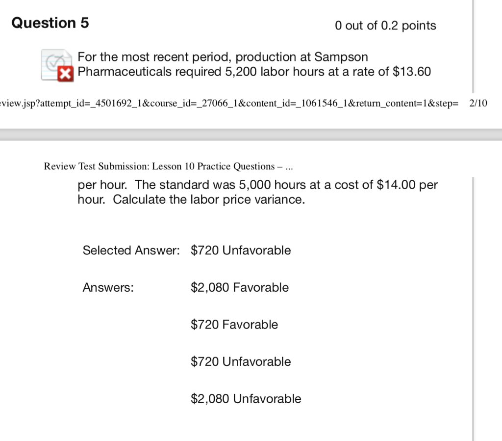 Solved What formula do I use to solve for Labor Price | Chegg.com