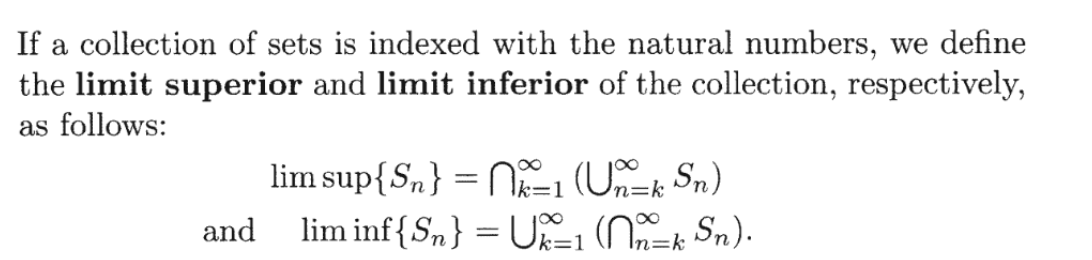 If a collection of sets is indexed with the natural | Chegg.com