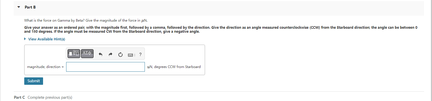 Solved and 750.0 m Ahead of Alpha. direction, give a | Chegg.com