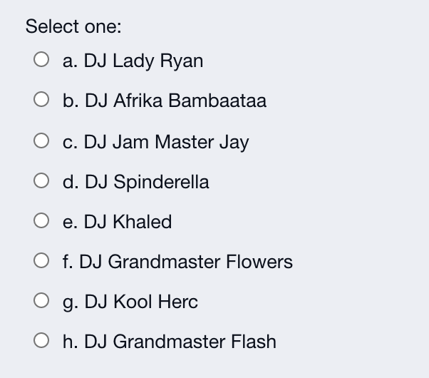 Solved 1- According to the documentary Hip Hop Evolution-The | Chegg.com