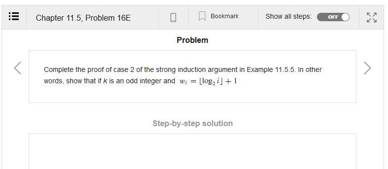 Complete the proof of case 2 of the strong induction | Chegg.com