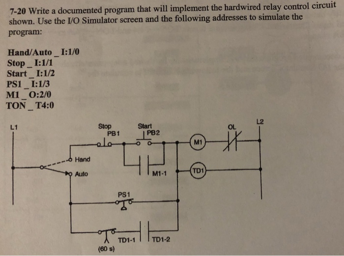 7-20 Write a documented program that will implement | Chegg.com