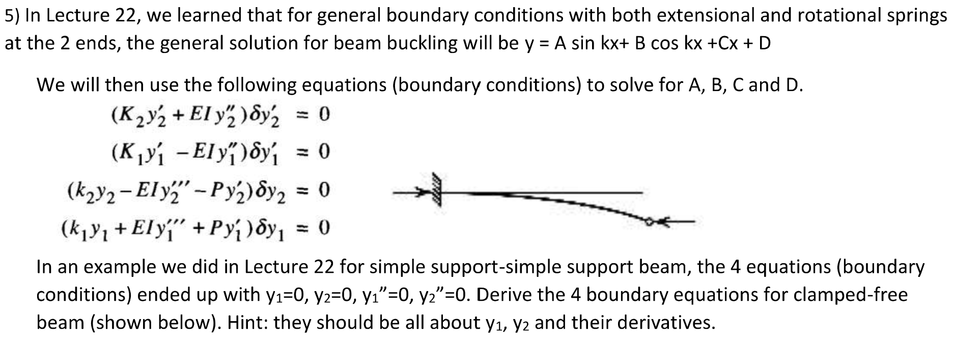 Solved In Lecture 22 , ﻿we learned that for general boundary | Chegg.com
