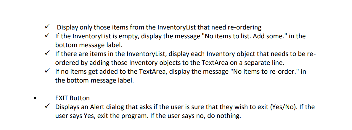 Solved PROG 24178 Object Oriented Programming 2 Assignment 3 | Chegg.com