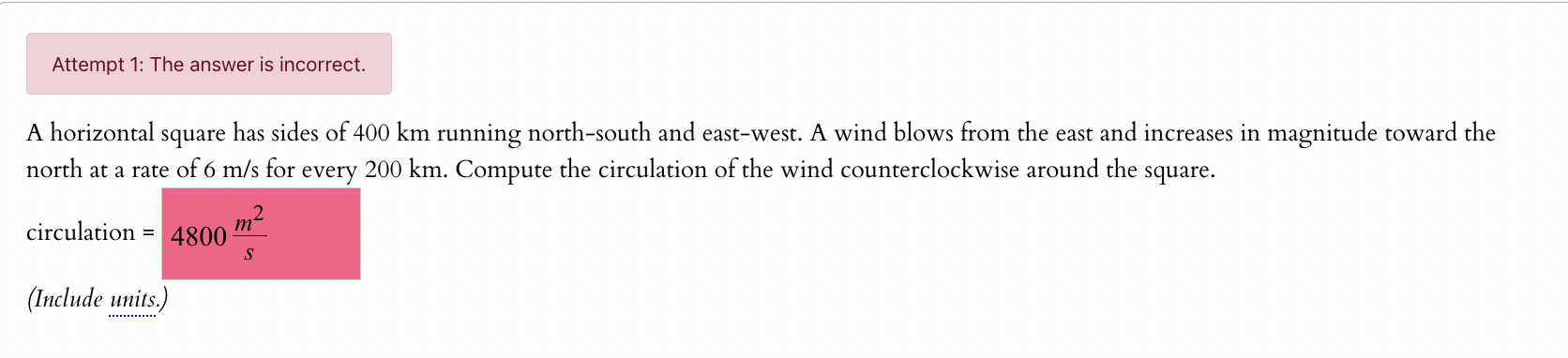 Solved Attempt 1: The answer is ﻿incorrect.A horizontal | Chegg.com