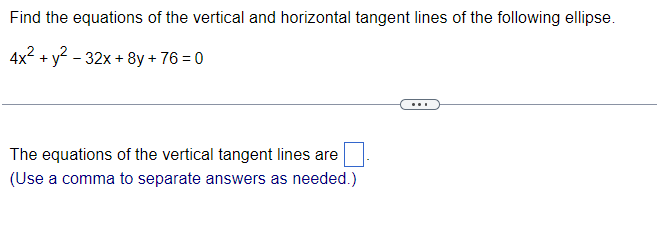 Solved Find the equations of the vertical and horizontal | Chegg.com