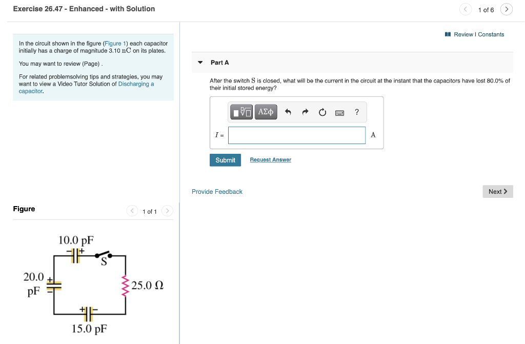 Solved Exercise 26.47 - Enhanced - with Solution 1 of 6 | Chegg.com